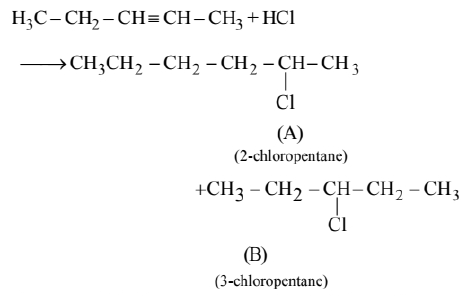 Identify the products A and B formed in the following reaction. $ CH 3 ...