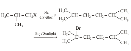 An alkane C 8 H 18 is obtained as the only product on subjecting a ...