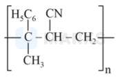 The copolymer formed by addition polymerization of styrene and ...