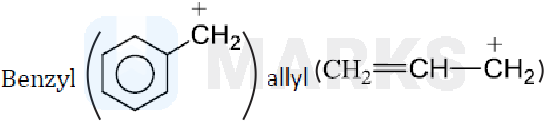 Arrange the following carbocations in order of stability benzyl allyl ...