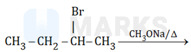 In which reaction product formation takes place by Saytzeff rule