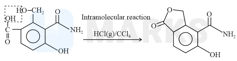 The Major Product Expected From The Following Reaction Is