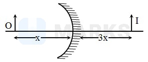 If the distance between the virtual image from its real object is 60 c m in case of a concave ...