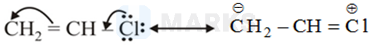 The carbon-chlorine bond length is shortest in