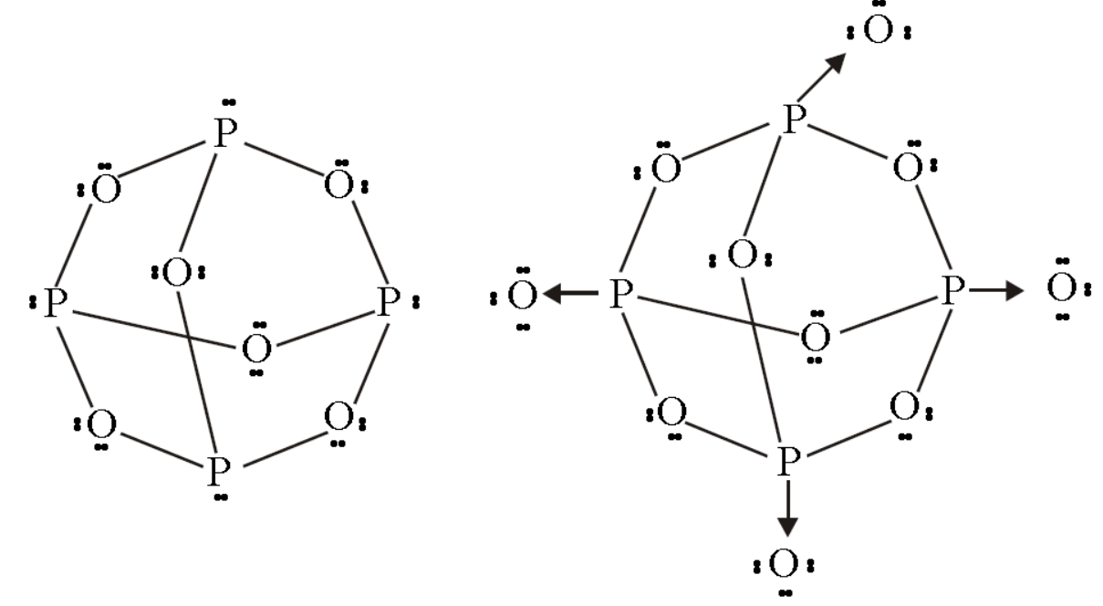 The number of P − O − P bridges in the structure of phosphorus ...