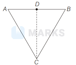 As shown in the figure, an equilateral triangle A BC is formed by ...