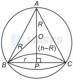 The height of the cone of maximum volume inscribed in a sphere of ...