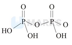 The number of P - OH bonds present in pyrophosphoric acid and ...