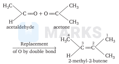 One mole of alkene X on ozonolysis gave one mole of acetaldehyde and ...