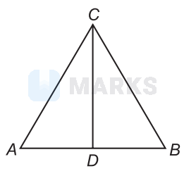 Three rods of equal lengths are joined to form an equilateral triangle ...