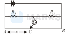 In the shown arrangement of the experiment of the meter bridge if A C ...