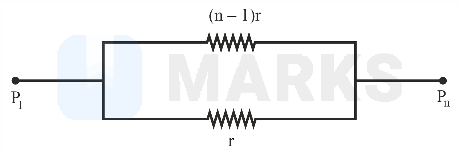 Equivalent resistance between the adjacent corners of a regular n ...