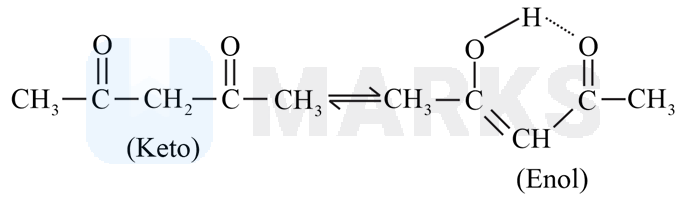Which of the following compounds will show the maximum 'enol' content?