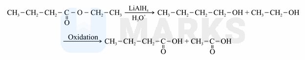 In the following sequence of reactions a compound A , (molecular ...