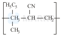 The copolymer formed by addition polymerization of styrene and ...