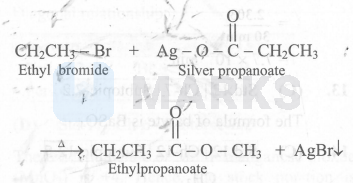 Identify the reagent ' A ' used in the following conversion. Ethyl ...
