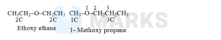 Which from following pairs of compounds is an example of metamerism?