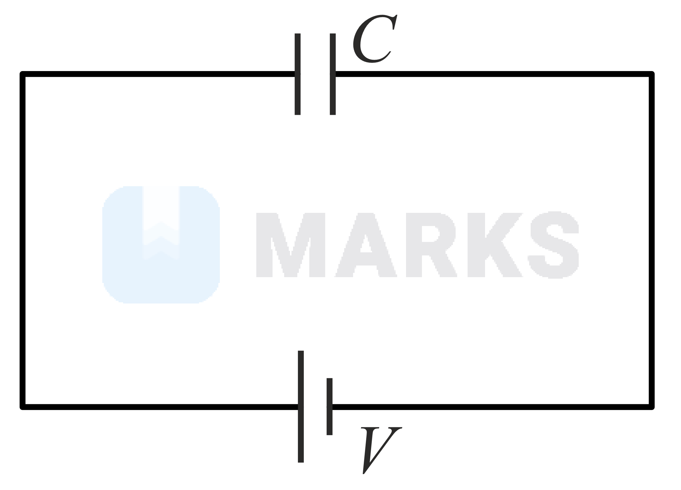 A capacitor is charged by a battery. The battery is removed and another ...