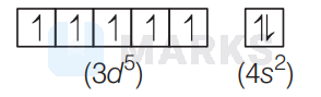 The highest oxidation state observed in first row transition metals is