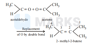 One mole of alkene X on ozonolysis gave one mole of acetaldehyde and ...